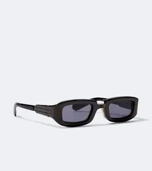 JACQUES MARIE MAGE Ryder Rectangular Sunglasses - Black