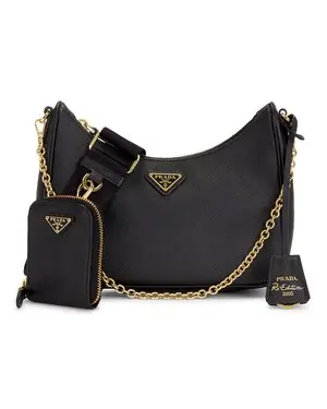 FWRD RENEW Prada Saffiano Re-edition 2005 Shoulder Bag