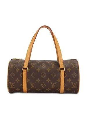 LOUIS VUITTON Monogram Papillon 26 Handbag - Brown