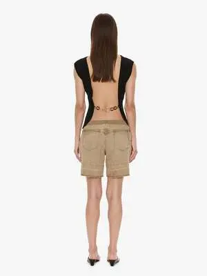 Christopher Esber Deconstructed Denim Shorts