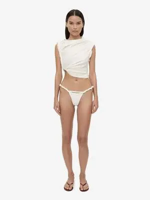 Christopher Esber Rolled Up Brief - White