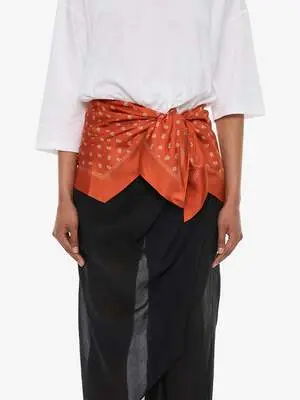 Christopher Esber Draped Skirt Cotton Trouser