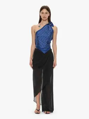 Christopher Esber Draped Skirt Cotton Trouser