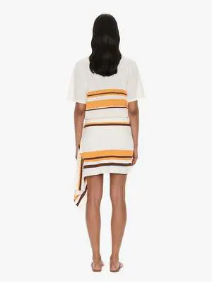 Christopher Esber Straccio Knitted Extension Drape Mini Skirt