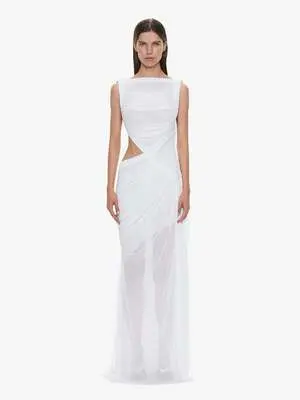 Christopher Esber Theia Squared Gown - White