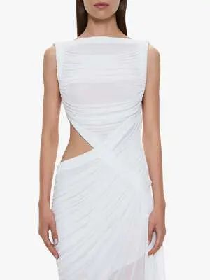 Christopher Esber Theia Squared Gown - White