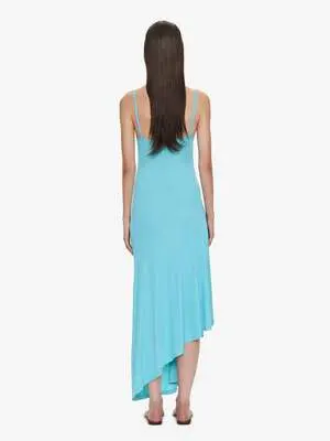 Christopher Esber Paisley Lace Rib Cami Dress