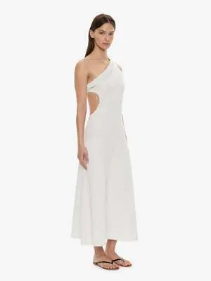 Christopher Esber Rolled Up Cutaway Tank Dress