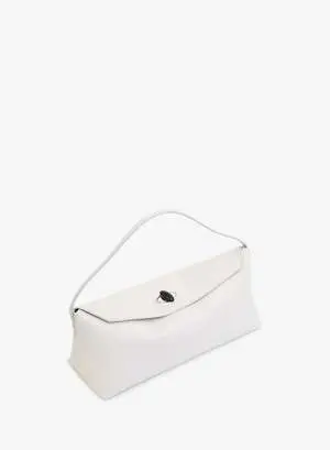 Christopher Esber Doba Quartz Turnlock Shoulder Bag - Bone
