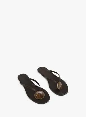 Christopher Esber Aura Quartz Flip Flop