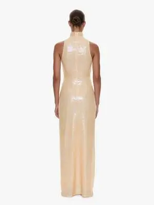 Christopher Esber Opaline Sequin Tank Gown