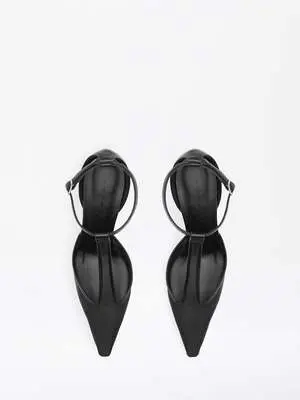 Christopher Esber T-bar Vapour Heel - Black