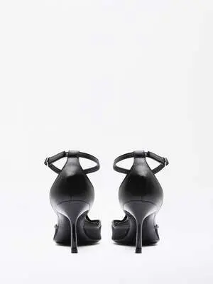 Christopher Esber T-bar Vapour Heel - Black