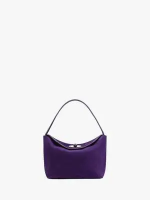 Christopher Esber Turnlock Suede Mini Bag - Iris