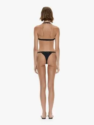 Christopher Esber Beach Quartz Minuscule Bikini Top - Black