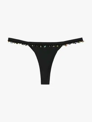 Christopher Esber Beach Quartz Low Brief - Black