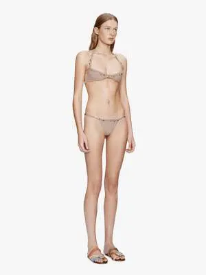 Christopher Esber Beach Quartz Minuscule Bikini Top - Terra