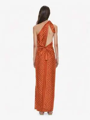 Christopher Esber Bandana Scarf Tie Dress