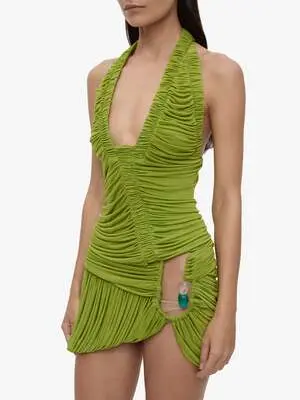 Christopher Esber Beach Glass Bubble Mini Dress