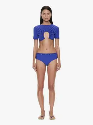 Christopher Esber Beach Quartz High Brief - Indigo