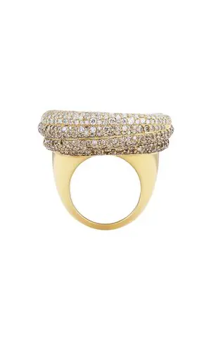 EMILY P. WHEELER 18k Yellow Gold Spiral Shell Ring