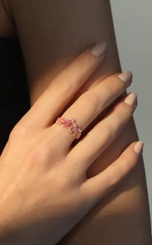 EMILY P. WHEELER 18k Yellow Gold Bouquet Ring