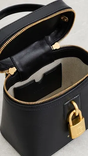 Balmain Pulse Buffalo Leather Vanity Bag