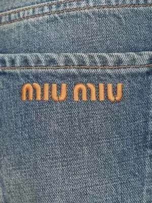 Miu Miu Five-pocket Denim Trousers