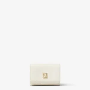 Fendi Ff Mini Trifold - Beige