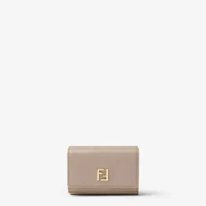 Fendi Ff Mini Trifold - Grey