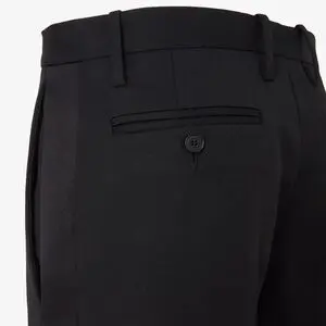 Fendi Tailored Wool Tuxedo Trousers