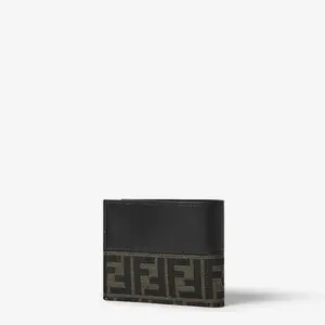 Fendi Ff Jacquard Wallet - Brown