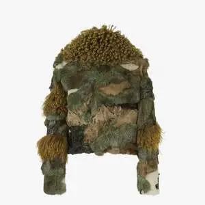 Fendi Shearling And Swakara Blouson