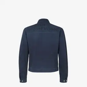 Fendi Cotton Blouson With Stencil Print