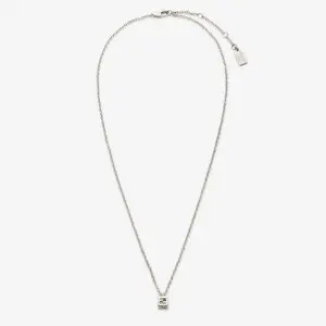 Fendi Faces Necklace - Silver