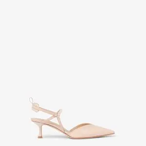 Fendi Colibrì Lite Patent Calf Leather Slingbacks - Pink