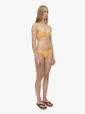 Christopher Esber Ruched Crescent Bandeau Top - Valencia