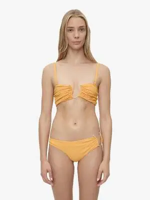 Christopher Esber CHRISTOPHER ESBER Ruched Crescent Bandeau Top Valencia