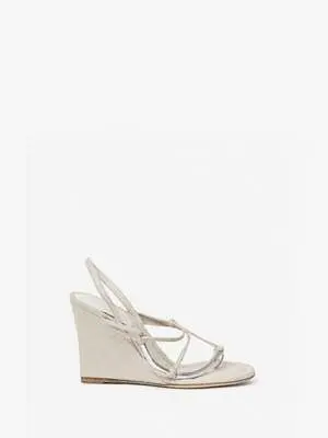Christopher Esber Molten Wedge Sandals - Natural