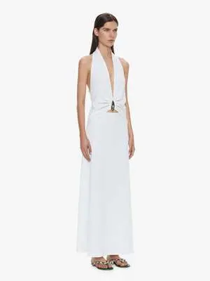 Christopher Esber Crystal Pendant Tank Dress