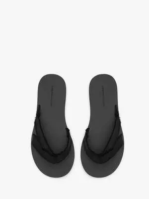 Christopher Esber Freya Silk Flip Flop