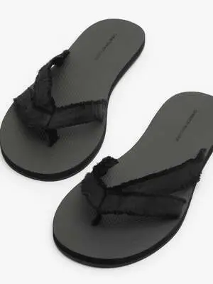 Christopher Esber Freya Silk Flip Flop