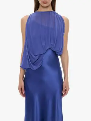 Christopher Esber Cumulus Midi Dress - Indigo