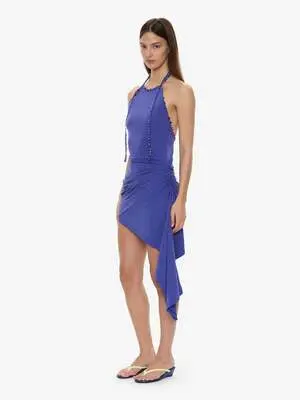 Christopher Esber Beach Quartz Ruched Mini Dress