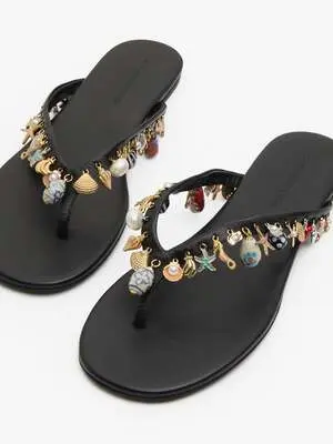 Christopher Esber Memento Charm Flip Flop