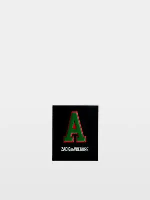 Zadig&Voltaire Initial A Sticker - Rainbow