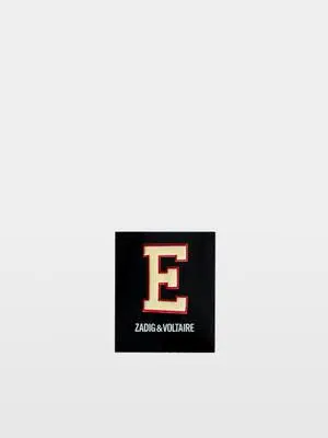 Zadig&Voltaire Initial E Sticker - Rainbow