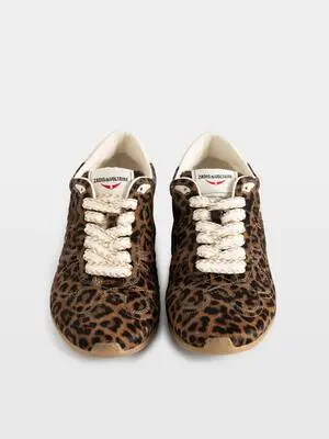 Zadig&Voltaire Zv Leo Pony Dance Sneakers