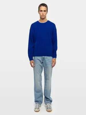 Zadig&Voltaire Oversized Cashmere Crew Neck Sweater - Bleu Pellat