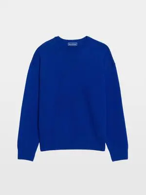 Zadig&Voltaire Oversized Cashmere Crew Neck Sweater - Bleu Pellat